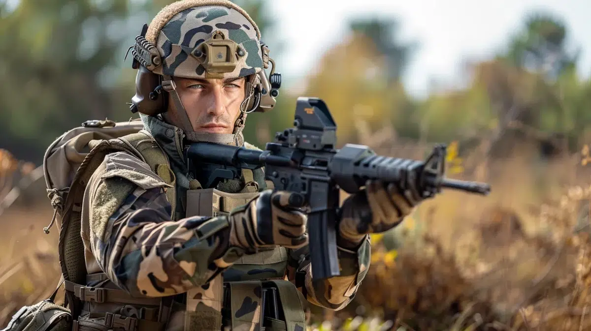 Le FAMAS français et ses particularités techniques en dotation militaire