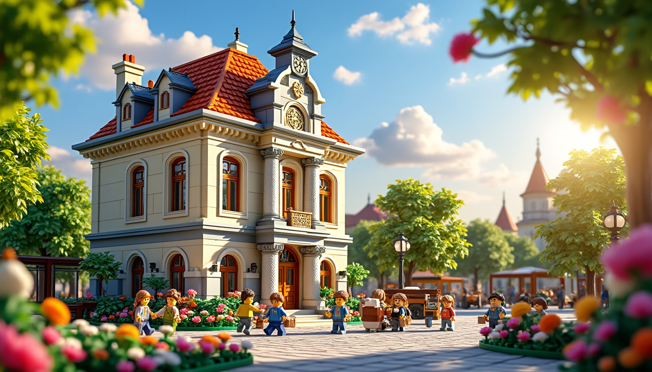 Découvrez les secrets du Lego Creator Expert La Mairie pour des heures ...